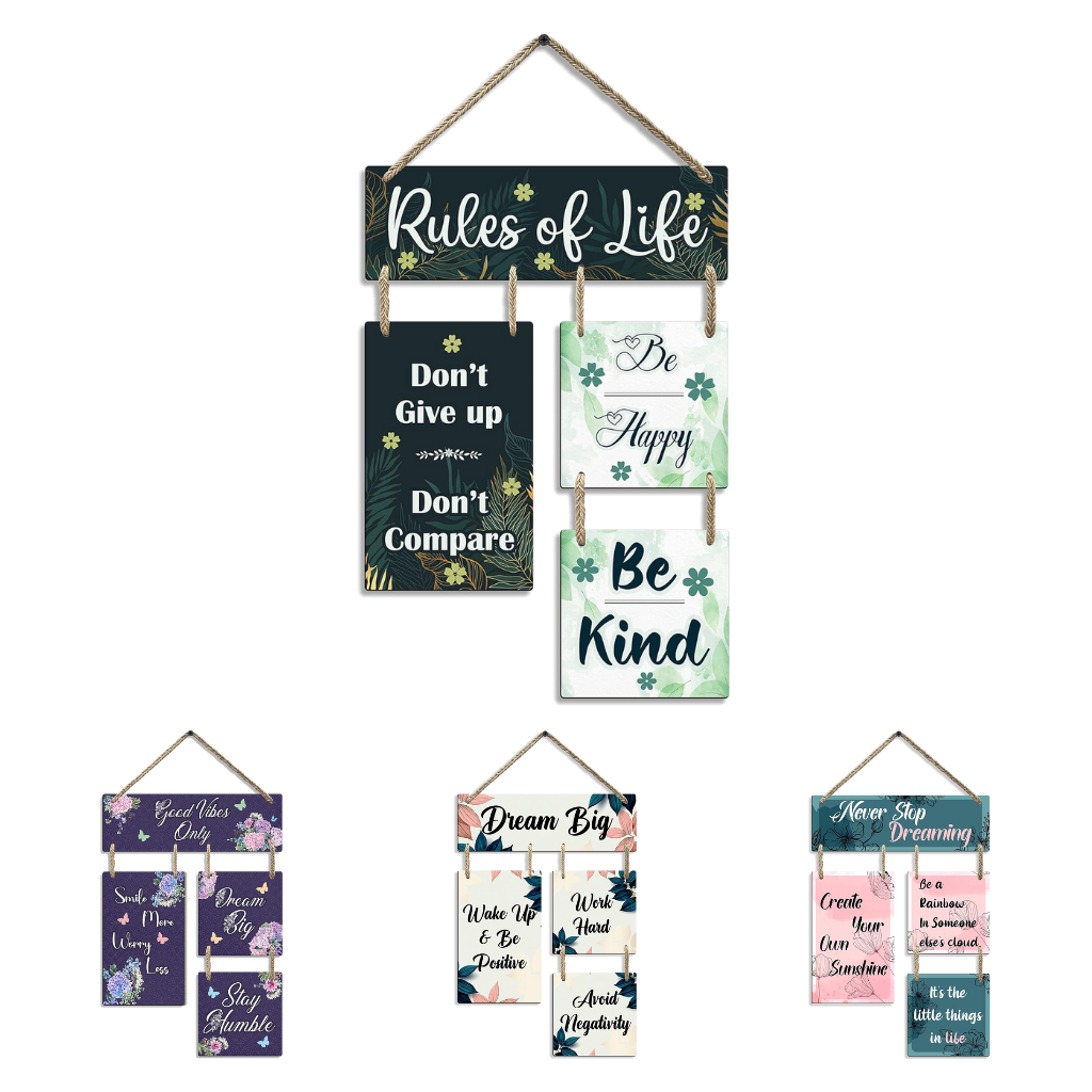 Quad Shape Wall Hangings – Sehaz Artworks